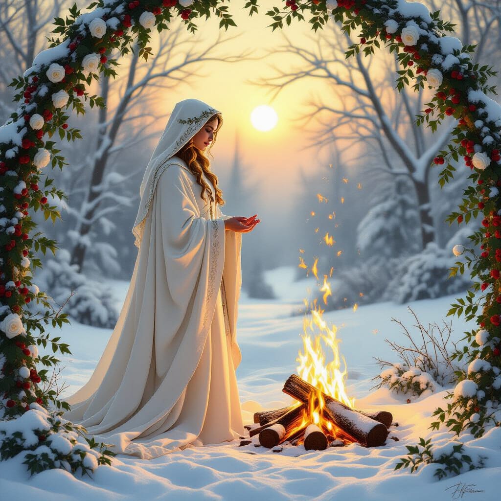 winter solstice , christmas